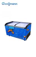 China LED Glass Door Ice Cream Freezer for sale