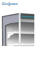 China Vegetable Freezer Display Case for sale