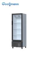 China Upright 680L Drink Display Fridge 220V 50HZ Self Closing Glass Door Cooler for sale