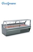 China Glass Door Refrigerated Deli Case for sale