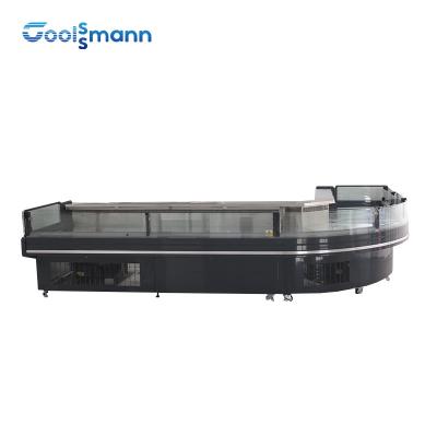 China Electric Fresh Meat Display Chiller Cold Storage Cooler Butchery Show Case for sale