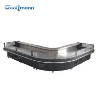 China 160L Meat Freezer Showcase Butchery No Door Display Fridge Frost - Free for sale