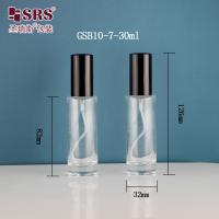China Square Elegant Dispenser Fine Mist Luxury Hand Sanitizer Container 15ml 30 ml Glass Spray Bottle for sale