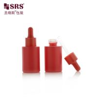 China Paint Custom Macaron Color Glass Empty Wholesale Essential Oil Dropper Bottle 30ml for sale