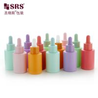 China Colorful Wholesale Empty Customization Glass Dropper Bottle For Essential Oil for sale