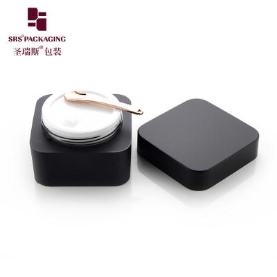 China High Grade Cosmetic Packaging 5g 15g 50g Square Acrylic Plastic Container For UV Gel Cream Jar 30g for sale