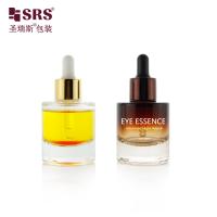 China 30ml 1 oz Empty Cosmetic Perfume Serum Glass Dropper Bottle With Pipette for sale