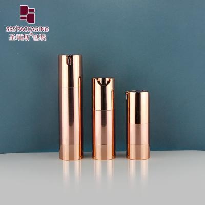 China 15ml 30ml 50ml 80ml 100ml Empty Cosmetic Lotion Pump Serum Plastic Bottle Airless for sale