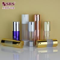 China Empty Cosmetic Facial Serum Foundation Make-up Bottles Customization Airless Bottle 30ml for sale