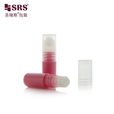 China SRS Factory Customization Plastic Unique Design Plastic Roller Ball Container 3ml Bottle Roll On for sale