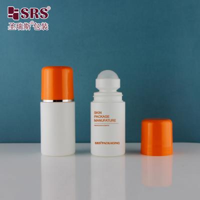China 60ml 2 oz Custom Color PP PCR Eco-friendly Plastic Bottle Deodorant Roll On Packaging for sale