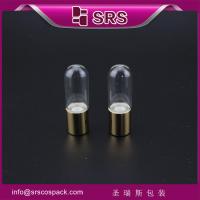 China SRS hot sale empty 3ml Glass Roll On Bottle for essential oil with stainless steel roller for sale