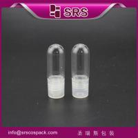 China SRS poluar empty 3ml Glass essential oil packaging, sample Roll On Bottle with plastic cap for sale