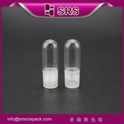 China SRS poluar empty 3ml Glass essential oil packaging, sample Roll On Bottle with plastic cap for sale