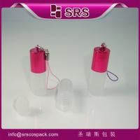 China Shengruisi packaging DH-3ml plastic roll on bottle with hook for sale
