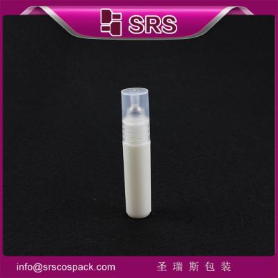 China Shengruisi packaging SRS-5ml plastic reffiled roll on bottle with PP ball for sale
