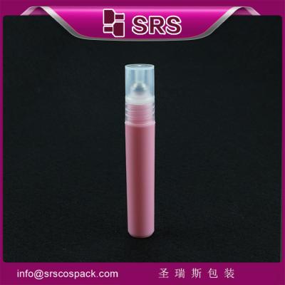 China SRS hot sale 7ml refilling small size roll on plastic bottle,empty anti-itch gel packaging for sale