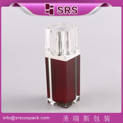 China Shengruisi packaging A055-30ml 50ml acrylic airless lotion bottle for sale