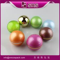China Shengruisi packaging J015-50G ball shape acrylic cream jar for sale