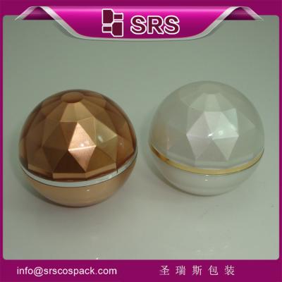 China Shengruisi packaging J011-15ml 30ml 50ml acrylic cream jar for sale