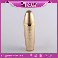 China SRS China plastic bottle manufacturers white acrylic refilling lotion container for serum for sale