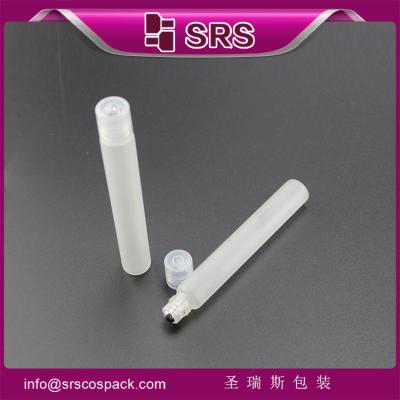China Shengruisi packaging BLP-12ml glass roll on bottle with aluminum or PP cap for sale