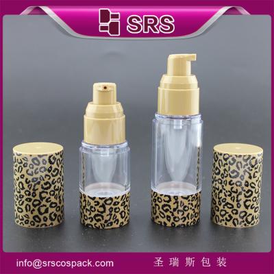 China airless pump bottle with good price,15ml 30ml 50ml A027 lotion bottle for sale