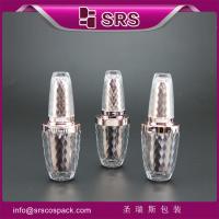China SRS PACKAGING 8ml NP-003plastic nail polish bottle for sale