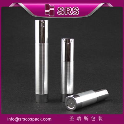 China professional supply silver airless pump bottle for lotion for sale