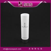 China manufacturing white high end round cosmetic tube for sale