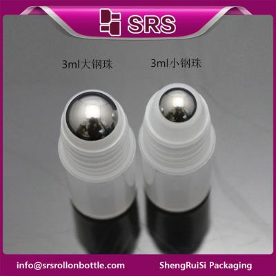 China 3ml empty bottle wholesale and plastic perfume bottle roll on for sale