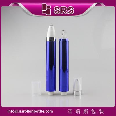 China AY-15ml luxury empty vacuum cream roll on bottle supplier for sale