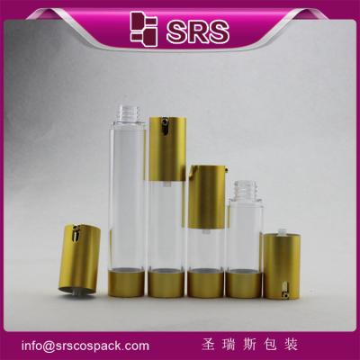 China TA021 high quality empty golden airless bottle on sale for sale