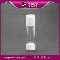 China TA021 injection white color skin care serum airless bottle empty for sale