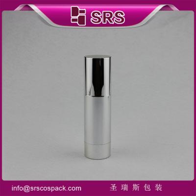 China A022 silver color aluminum airless bottle empty from China factory for sale