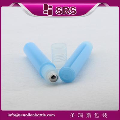 China RPP-15ml perfume bottle roll-on metal ball plastic cap for sale