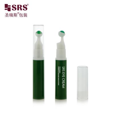 China 5ml 10ml 12ml 15ml Empty Airless Roller Serum Steel Ball Bottles Roll Massage Bottle for sale