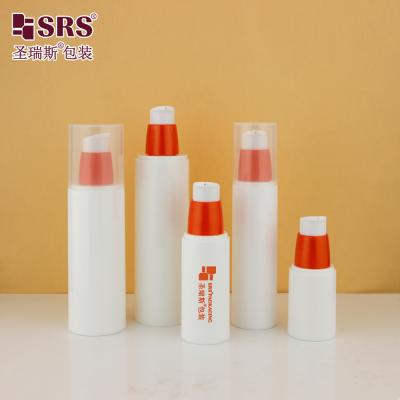 China 15ml 30ml 50ml Custom Color Lotion Hair Essence Serum Cosmetic Luxury Airless Pump Bottle for sale