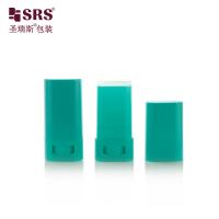 China 15ml 20ml Empty Oval Shape Pocket Size Sunscreen Balm Stick Deodorant Container for sale