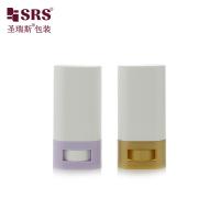 China 20g Empty Oval Shape PP Plastic Anti-Itch Balm Custom Color Empty Deodorant Container Stick for sale