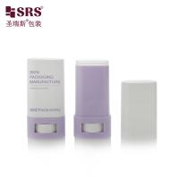 China 20g Empty Oval Shape PP Plastic Anti-Itch Balm Custom Color Empty Deodorant Container Stick for sale