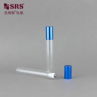 China Empty Cosmetic Packaging 1/3 oz Glass Bottle Essential Oil Roller Bottles 10ml for sale