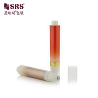 China PP Recycled Empty Cosmetic Packaging Airless Massage Applicator 10ml Roll On Bottle for sale