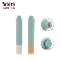 China PP Recycled Empty Cosmetic Packaging Airless Massage Applicator 10ml Roll On Bottle for sale