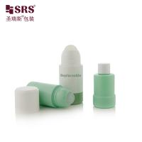 China 50ml 75ml PP PCR Recycled Replaceable Double Wall Roller Roll Deodorant Bottle for sale
