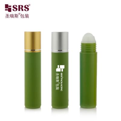 China Deodorant Empty Cosmetic PP PCR Round Shape Recycled Wholesale 30ml Roller Bottle for sale