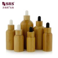China Glass Inner Bottles For Essential Oil Real Luxury Bamboo Dropper Bottle 10ml for sale