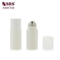 China 50ml 60ml 90ml Empty PET Elegant Roller Ball Plastic Body Oil Bottles Roll On for sale