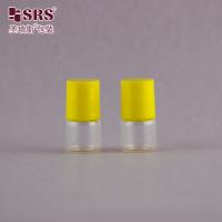 China BLP-1ML Portable Mini Sample Size Empty Transparent Glass Bottle Roller Packaging for sale