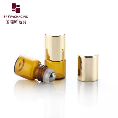 China BLP-1ML Glass Roller Applicator Cylindrical Roll-On Bottle for Chic and Sustainable Storage for sale